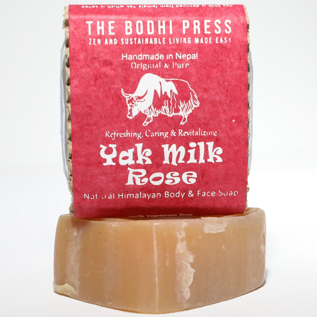 All Natural Rose Yak Milk Soap Online - The Bodhi Press