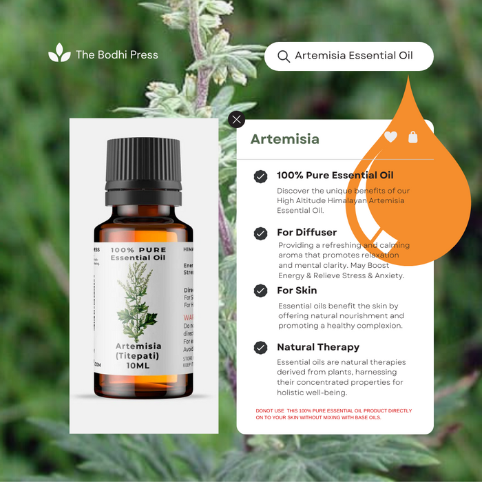 Artemisia 10ml 100% Pure Essential Oil - The Bodhi Press